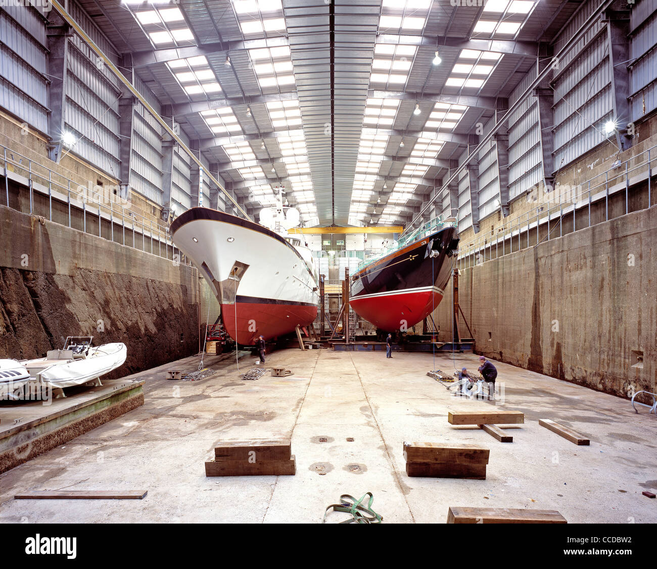 Ship Yard, Cornwall, UK, 2002 Stock Photo - Alamy
