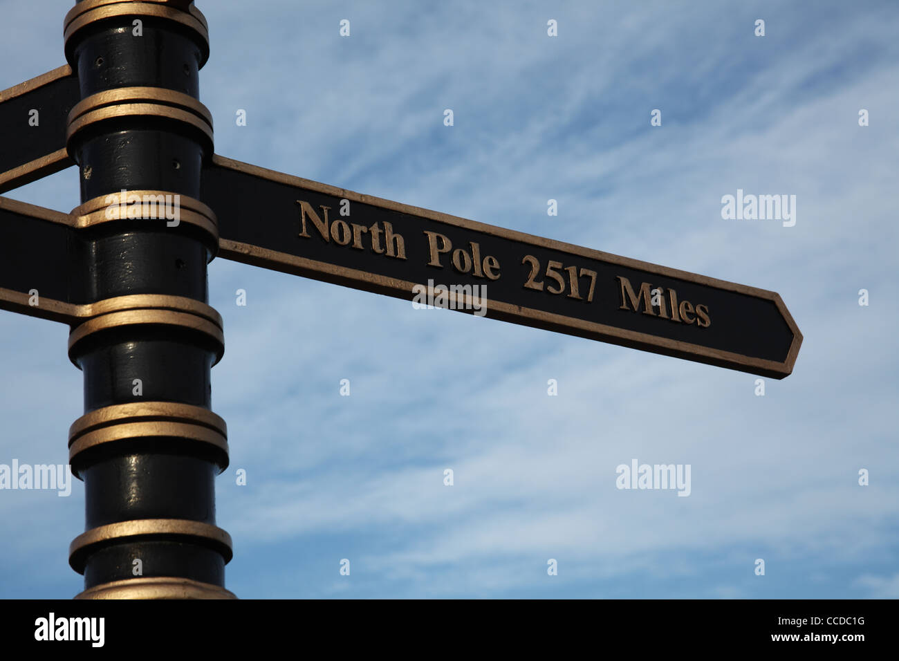 Sign next to the Greenwich Meridian installation at Cleethorpes ...