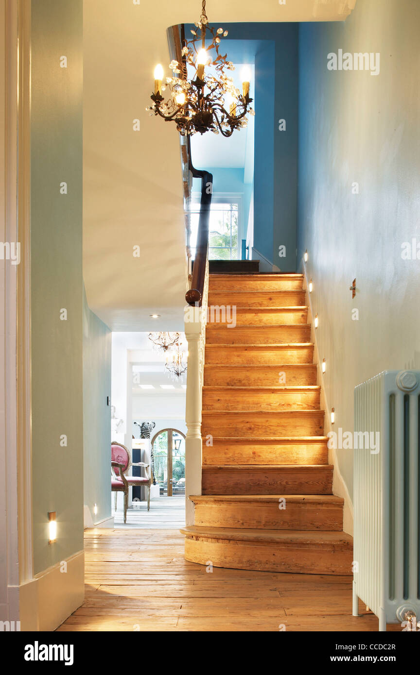 PRIVATE HOME ENTRANCE HALL AREA Stock Photo - Alamy