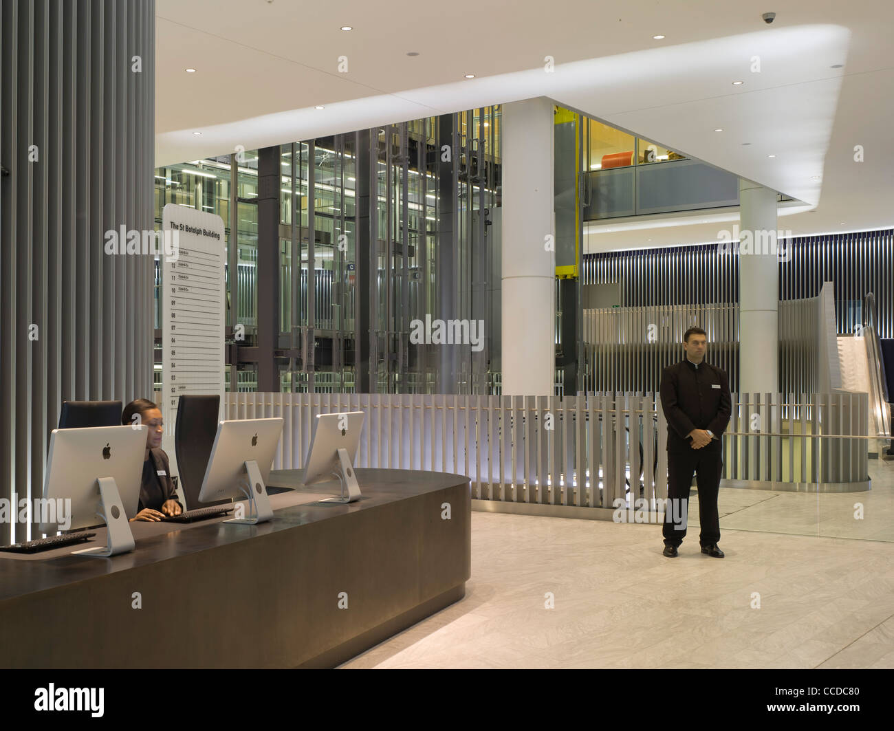 The st botolph building reception hi-res stock photography and images ...