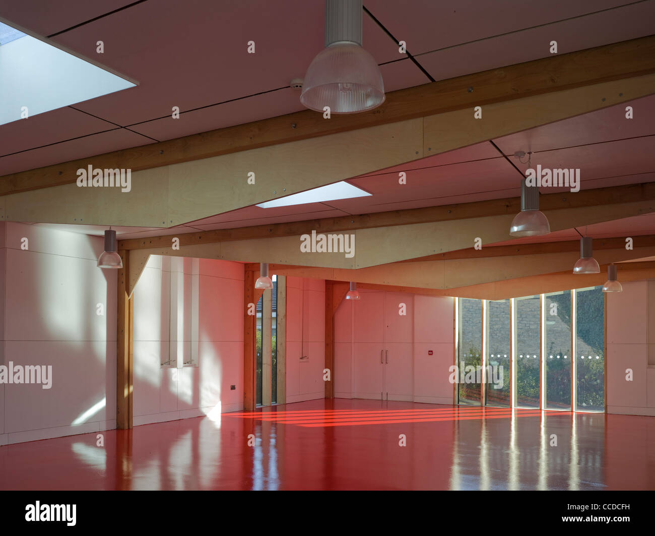 COLERNE PRIMARY SCHOOL DINING HALL COLERNE UNITED KINGDOM 2011 Stock ...