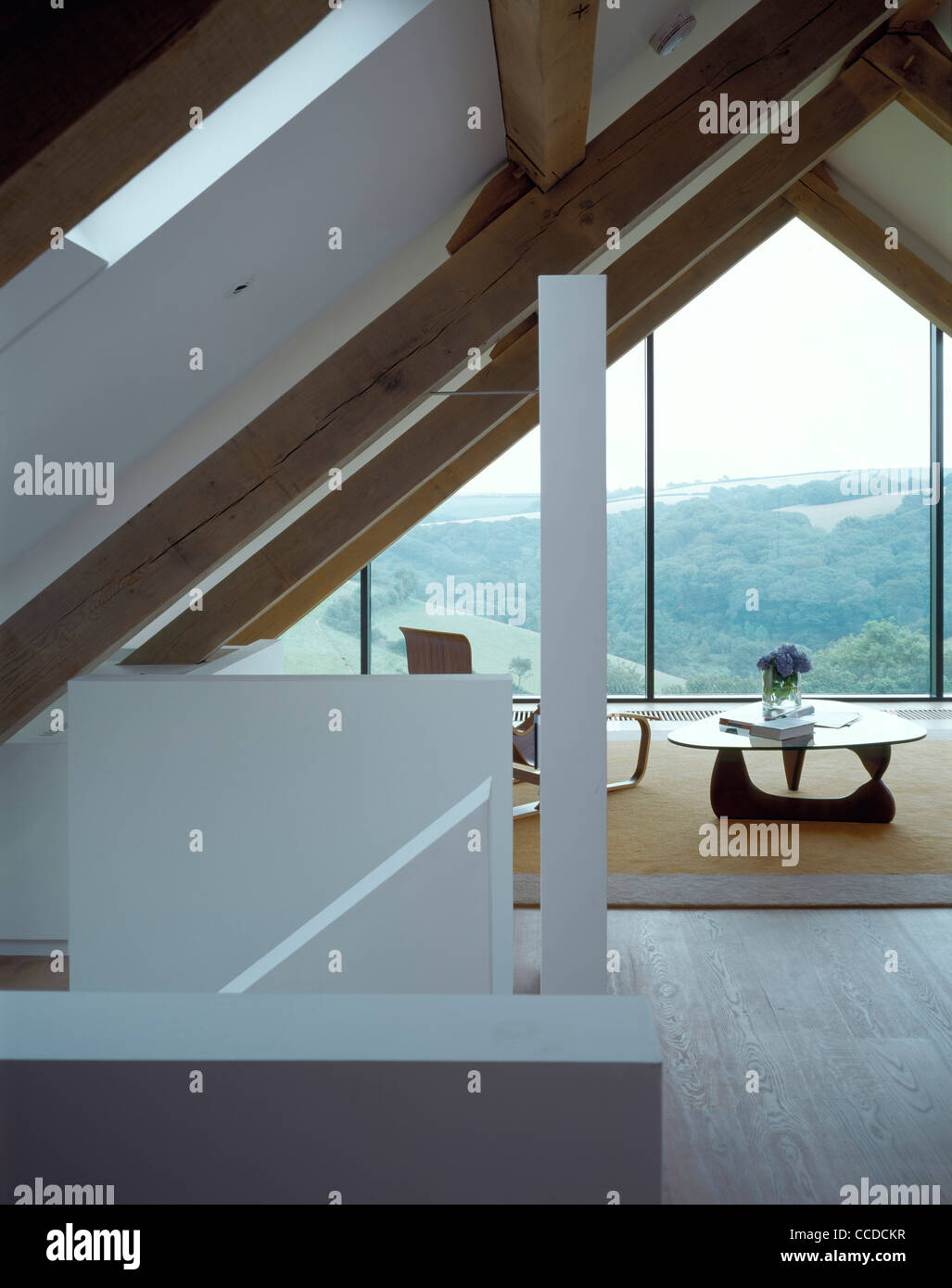 PRIVATE HOUSE STAIR ENTRY TO VIEW ON SECOND FLOOR Stock Photo - Alamy