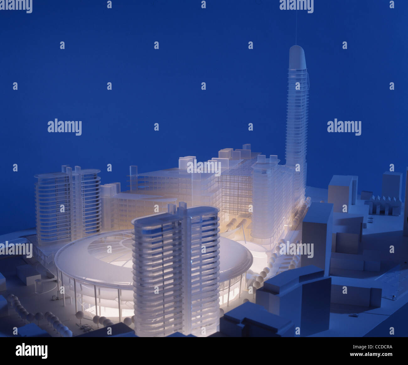 CROYDON DEVELOPMENT MODEL Stock Photo - Alamy