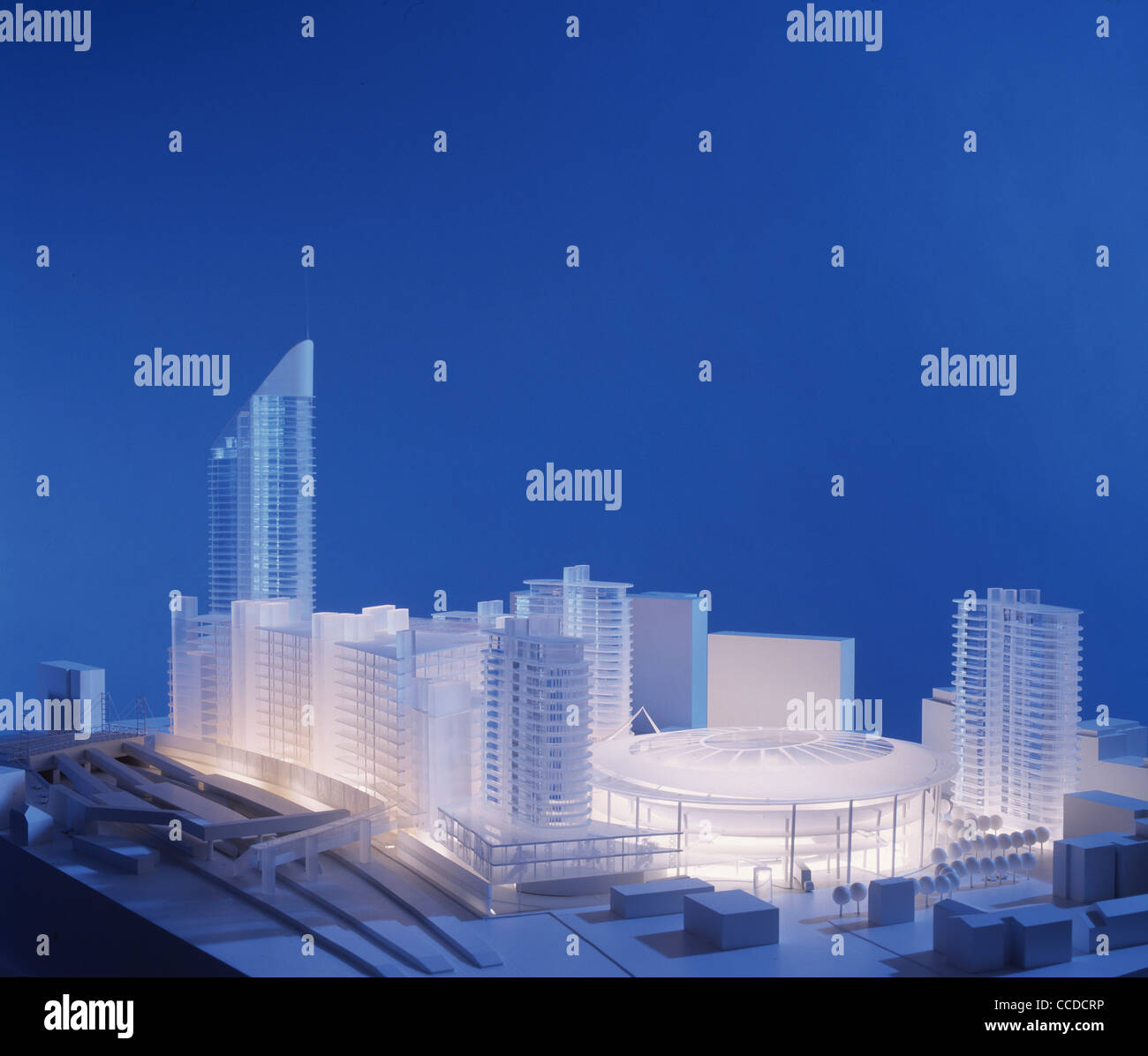 CROYDON DEVELOPMENT MODEL Stock Photo - Alamy