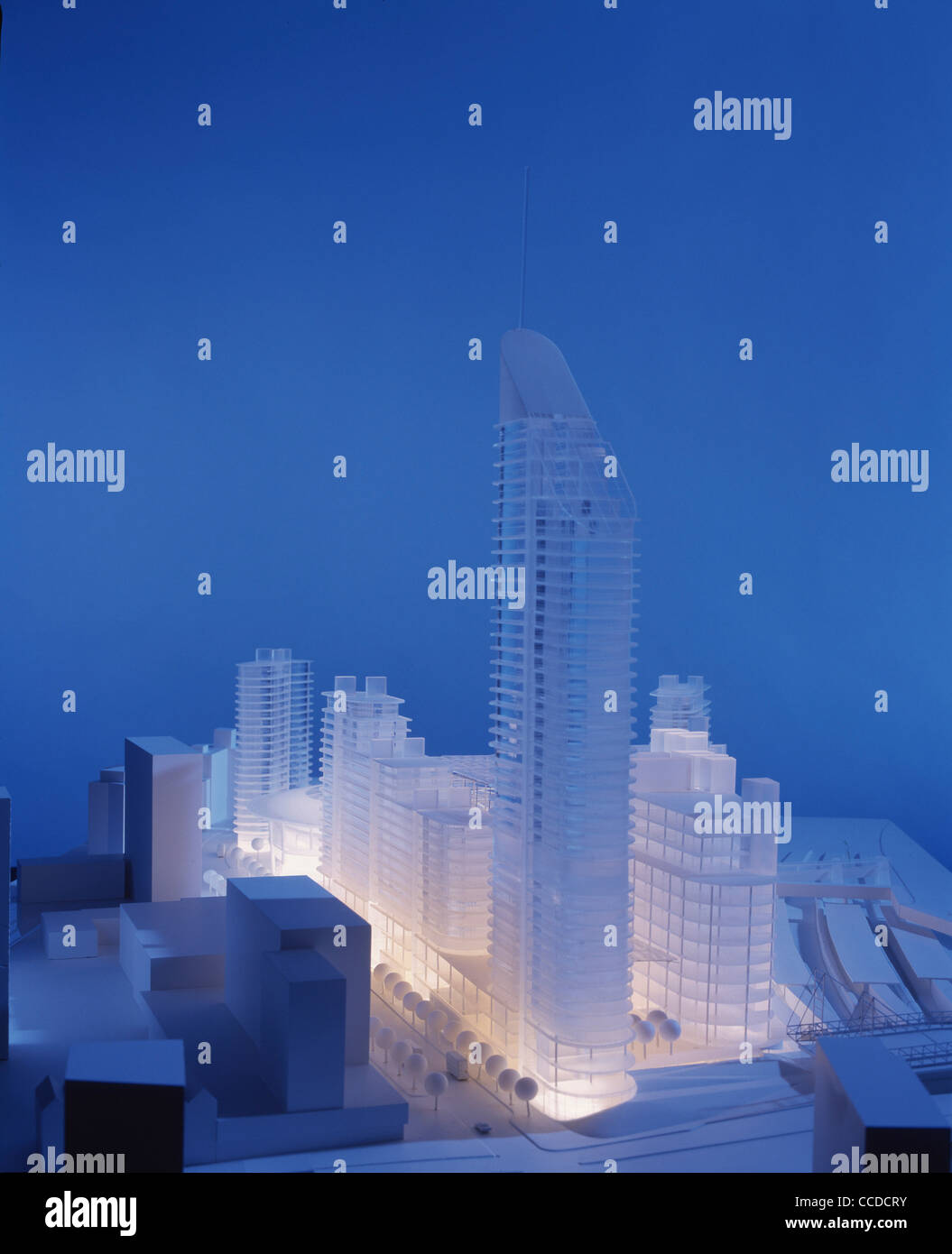 CROYDON DEVELOPMENT MODEL Stock Photo - Alamy