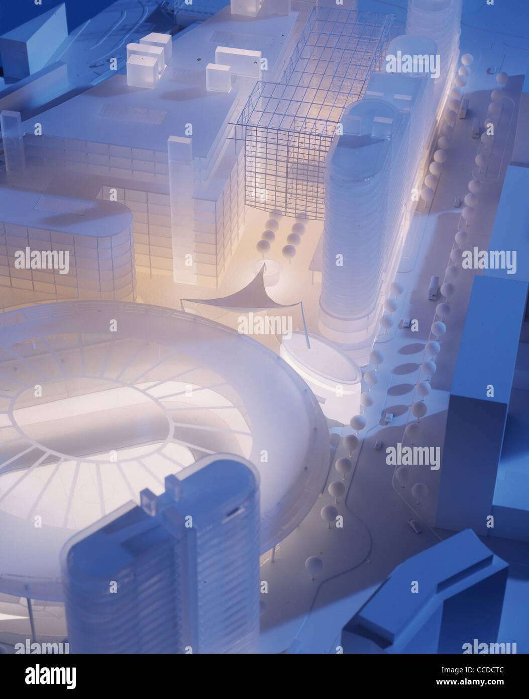 CROYDON DEVELOPMENT MODEL Stock Photo - Alamy