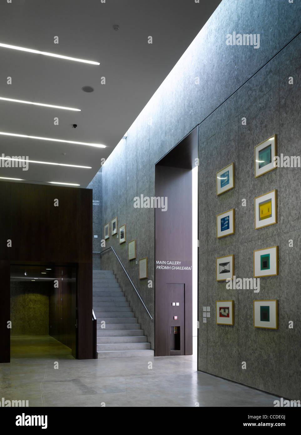 VISUAL CARLOW|TERRY PAWSON ARCHITECTS IRELAND Stock Photo - Alamy