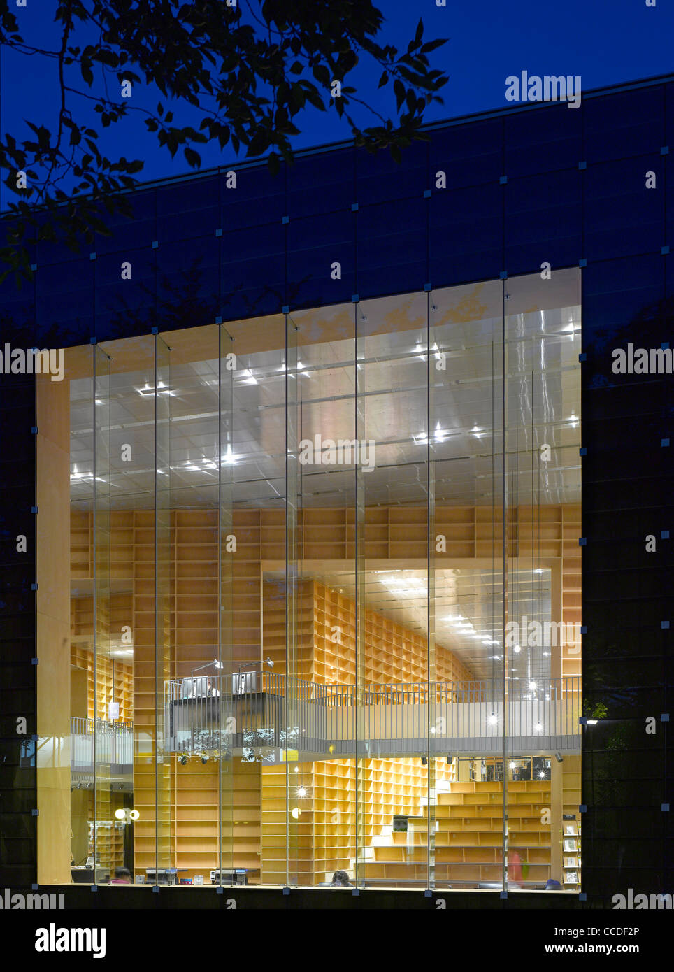 Musashino Art University Library, Tokyo, Japan, 2010 Stock Photo - Alamy