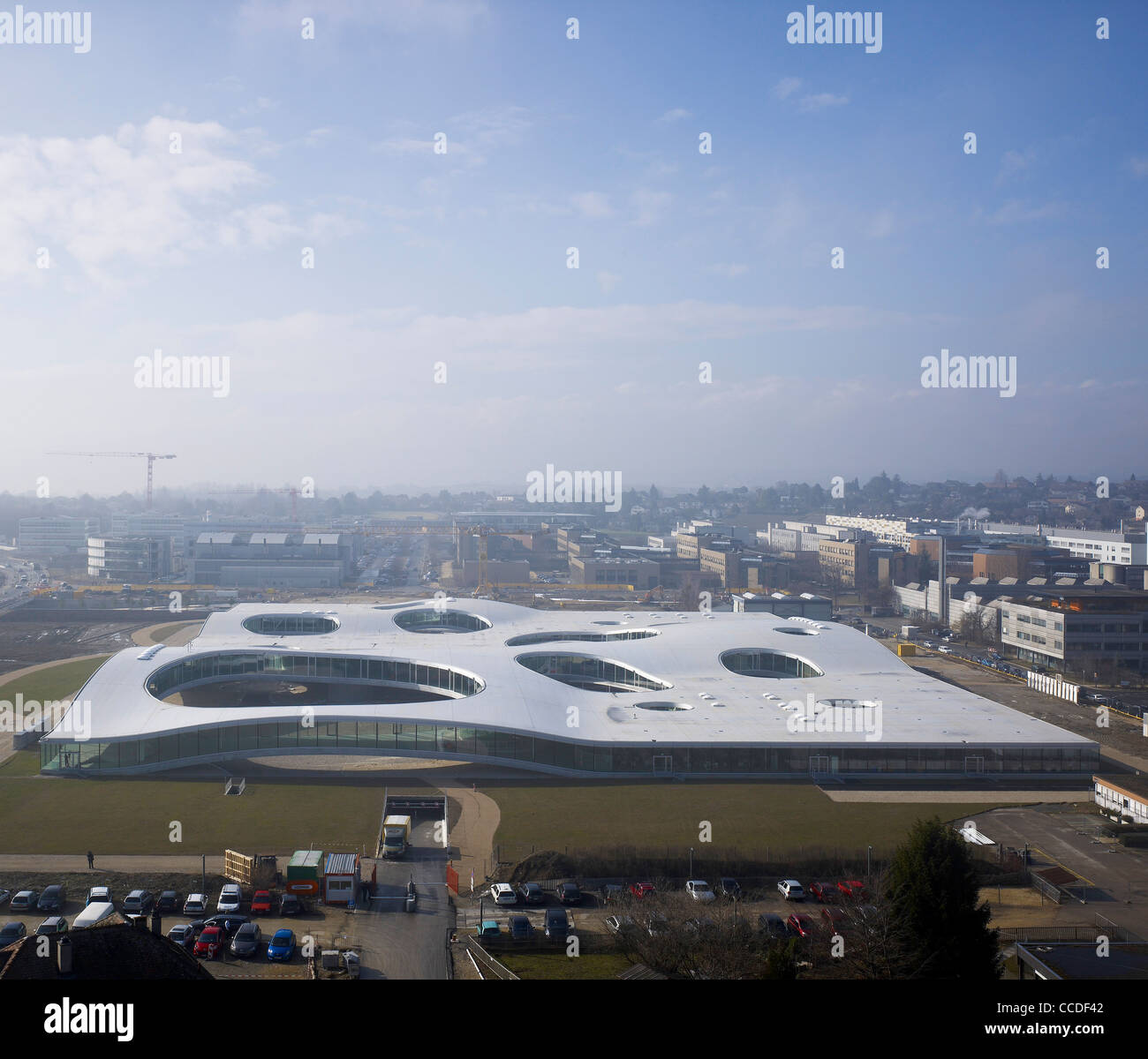 Rolex Learning Center, Lausanne, Switzerland, 2010 Stock Photo - Alamy