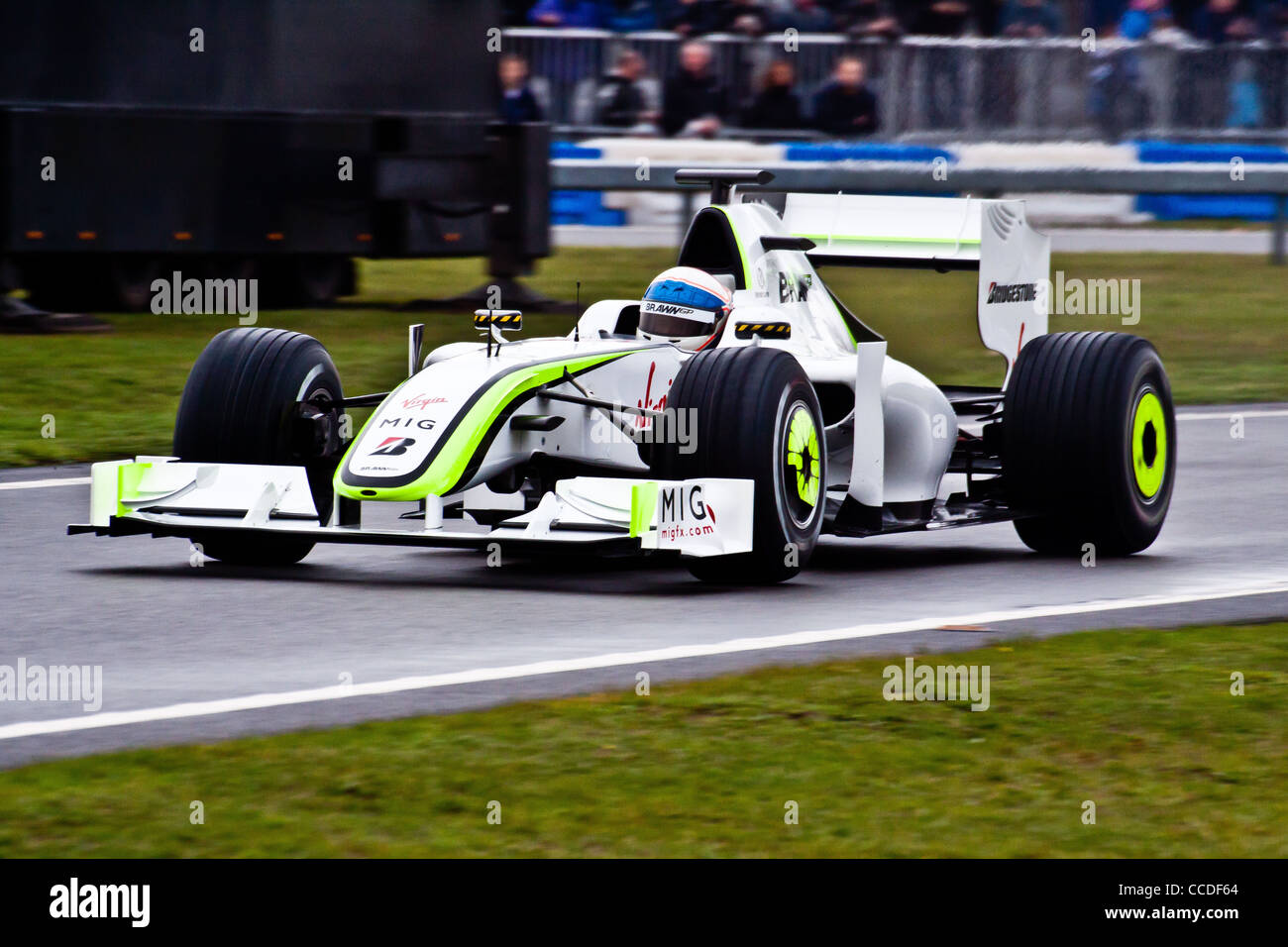 Brawn GP at Powered by Mercedes Benz at Mercedes Benz world, driven by ...