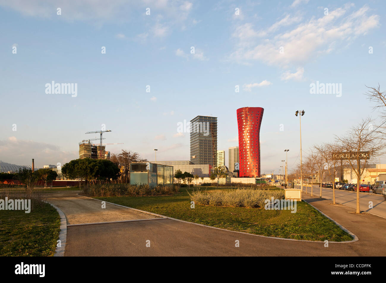 porta fira towers toyo ito b720 arquitectos barcelona spain 2010 hotel ...