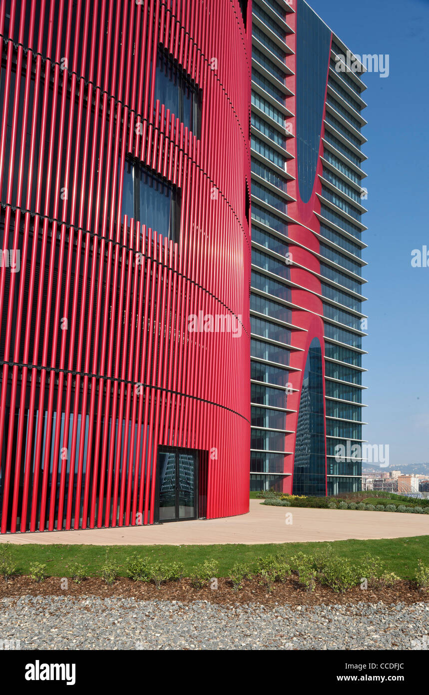 porta fira towers toyo ito b720 arquitectos barcelona spain 2010 hotel ...
