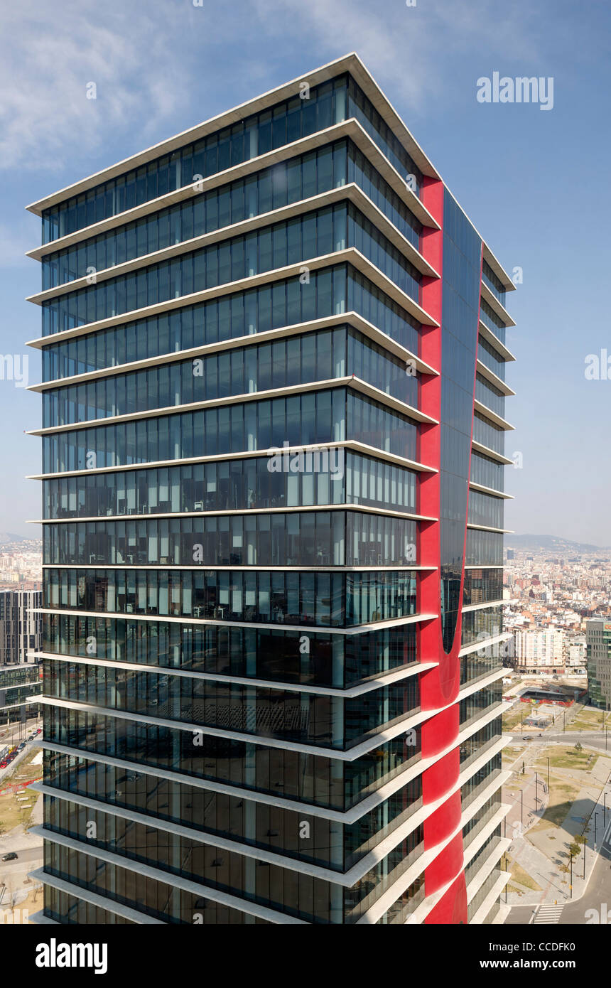 porta fira towers toyo ito b720 arquitectos barcelona spain 2010 hotel ...