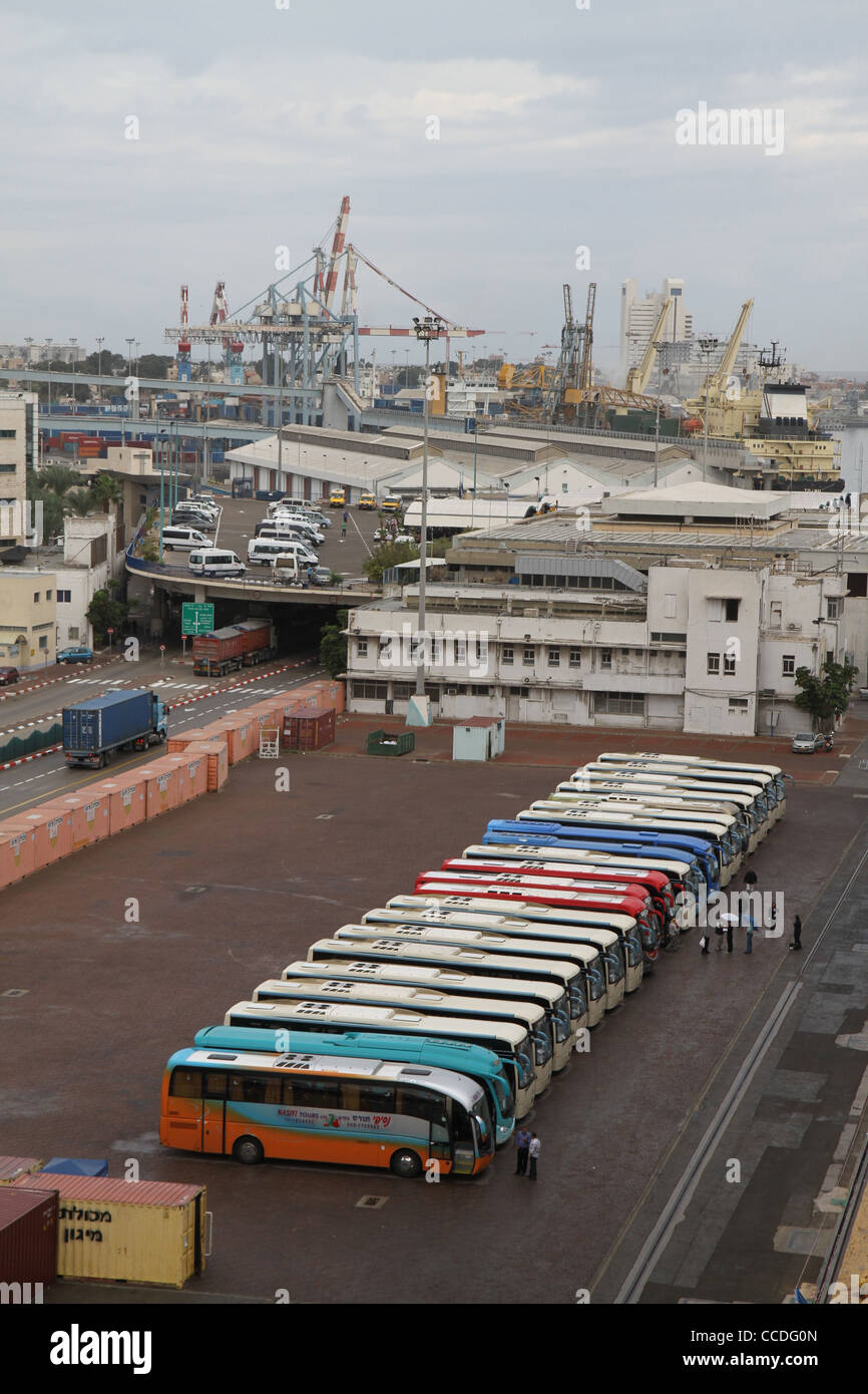 The Costa Pacifica docked in Haifa, Israel Stock Photo - Alamy