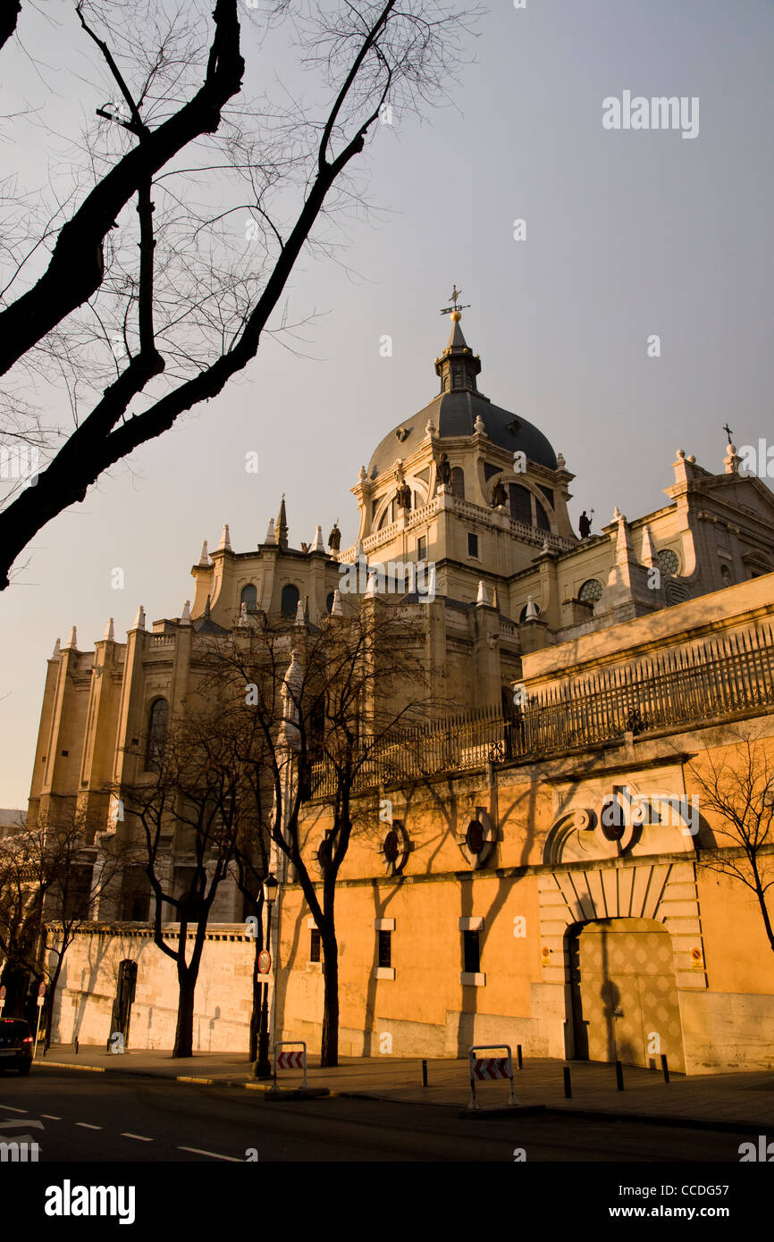 Almudena cathedral hi-res stock photography and images - Alamy