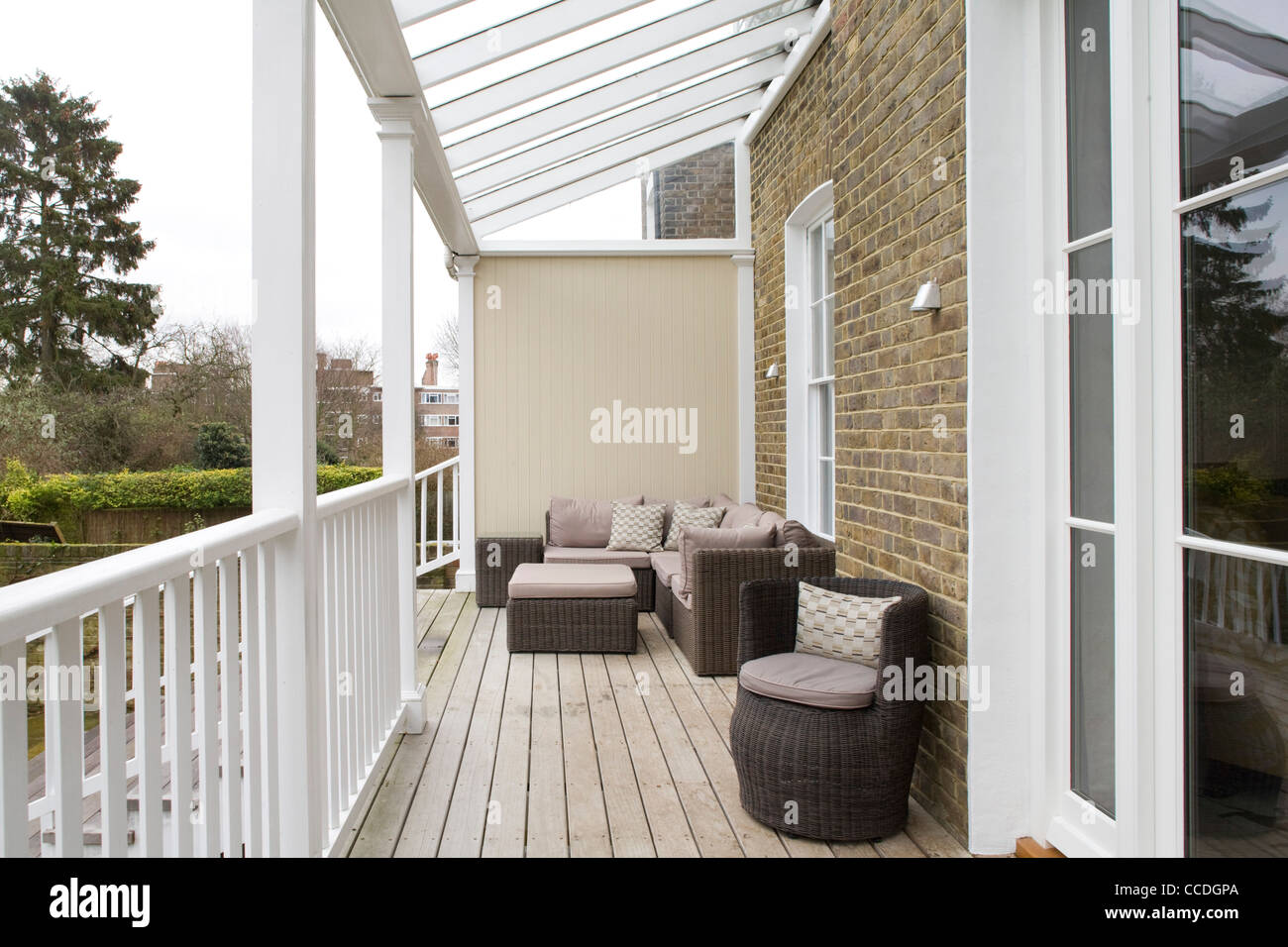 Private veranda hi-res stock photography and images - Alamy