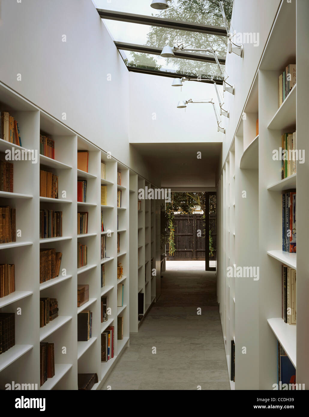 BAKER BAXTER HOUSE LIBRARY Stock Photo - Alamy