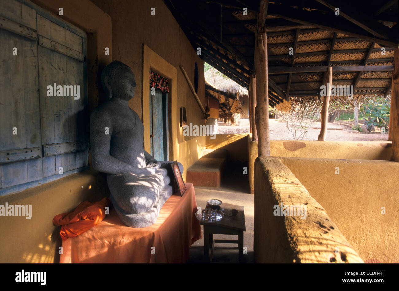 Bungalow of Ecolodge village, Dambulla, Sri Lanka Stock Photo - Alamy