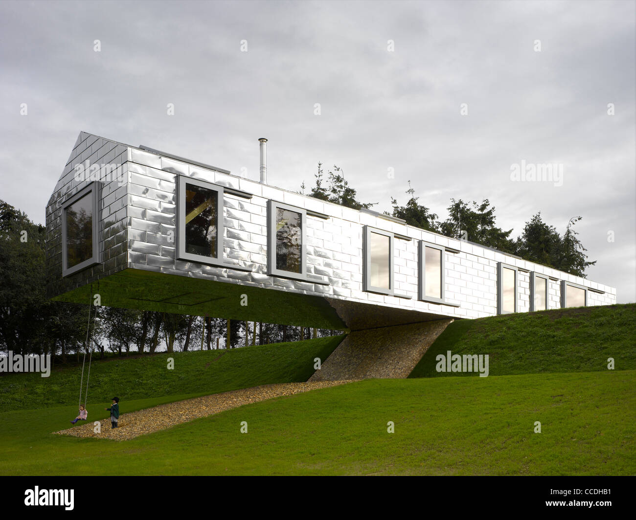 The Balancing Barn Stands On The Edge Of A Tranquil Nature Reserve A ...