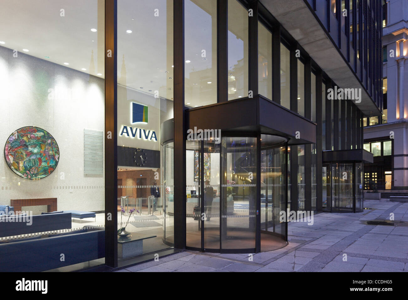 Aviva london building hi-res stock photography and images - Alamy