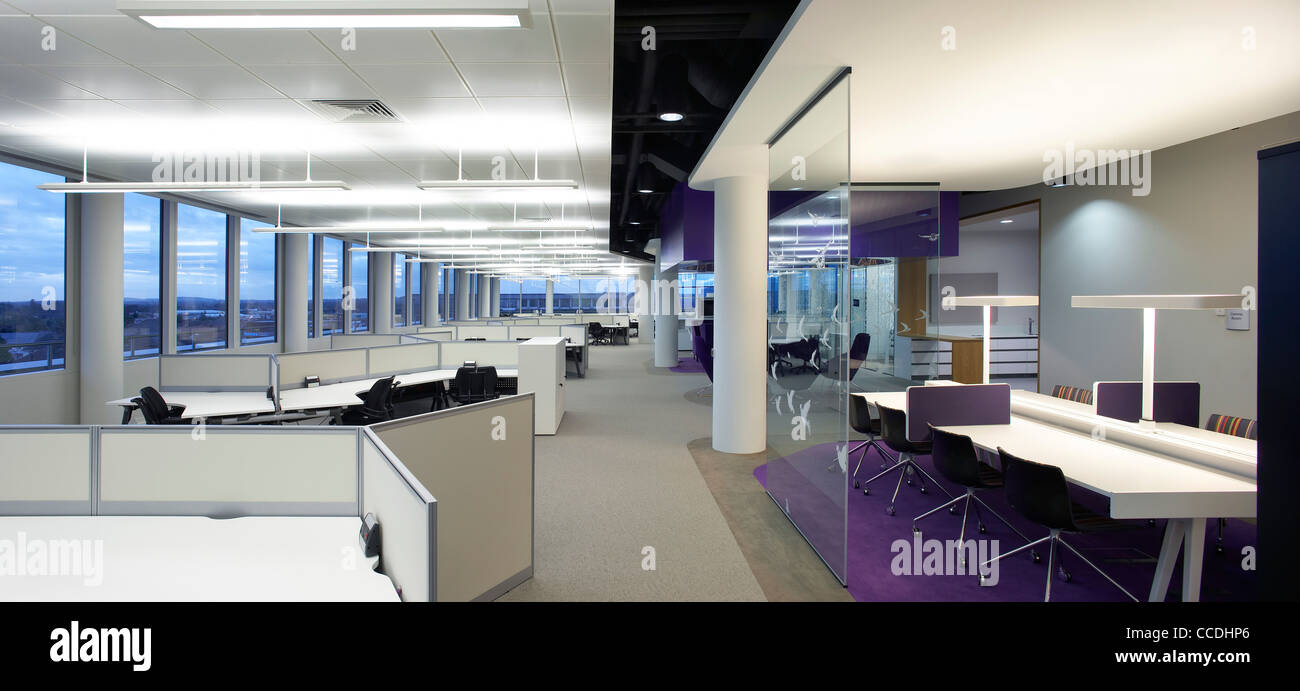 o2 headquarters tp bennett bath road slough berkshire uk 2009 interior ...