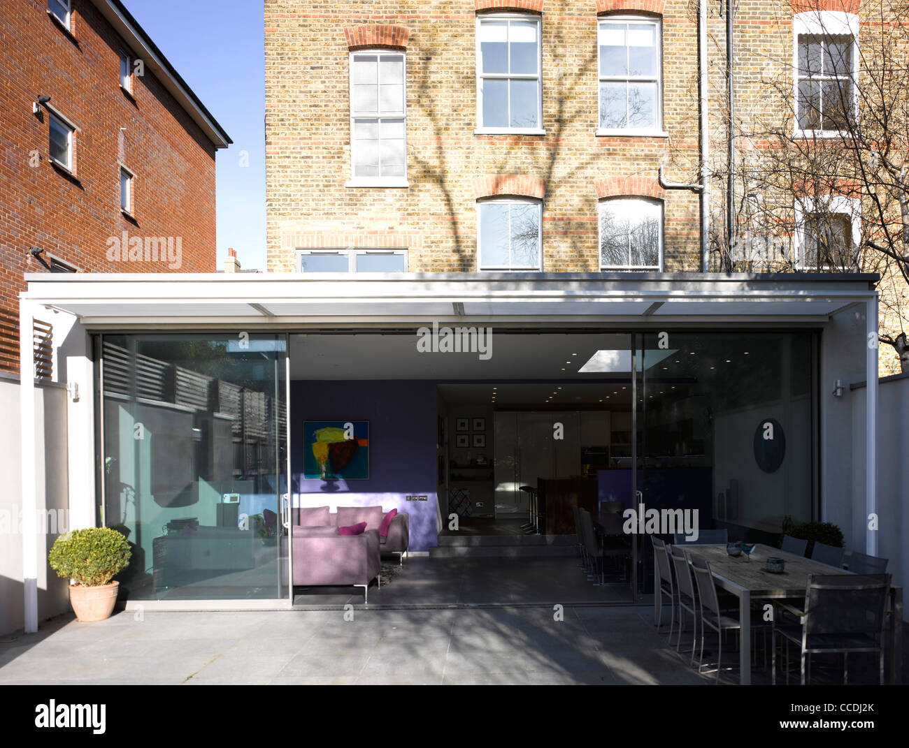 PRIVATE RESIDENCE, LONDON, GILES PIKE ARCHITECTS, 2010-VIEW OF MODERN ...