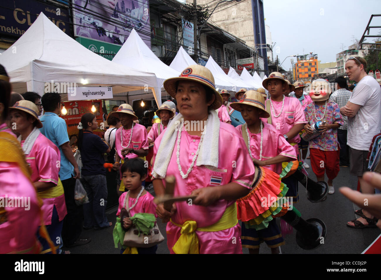 Thai traditional music parade festival in Bangkok Stock Photo - Alamy