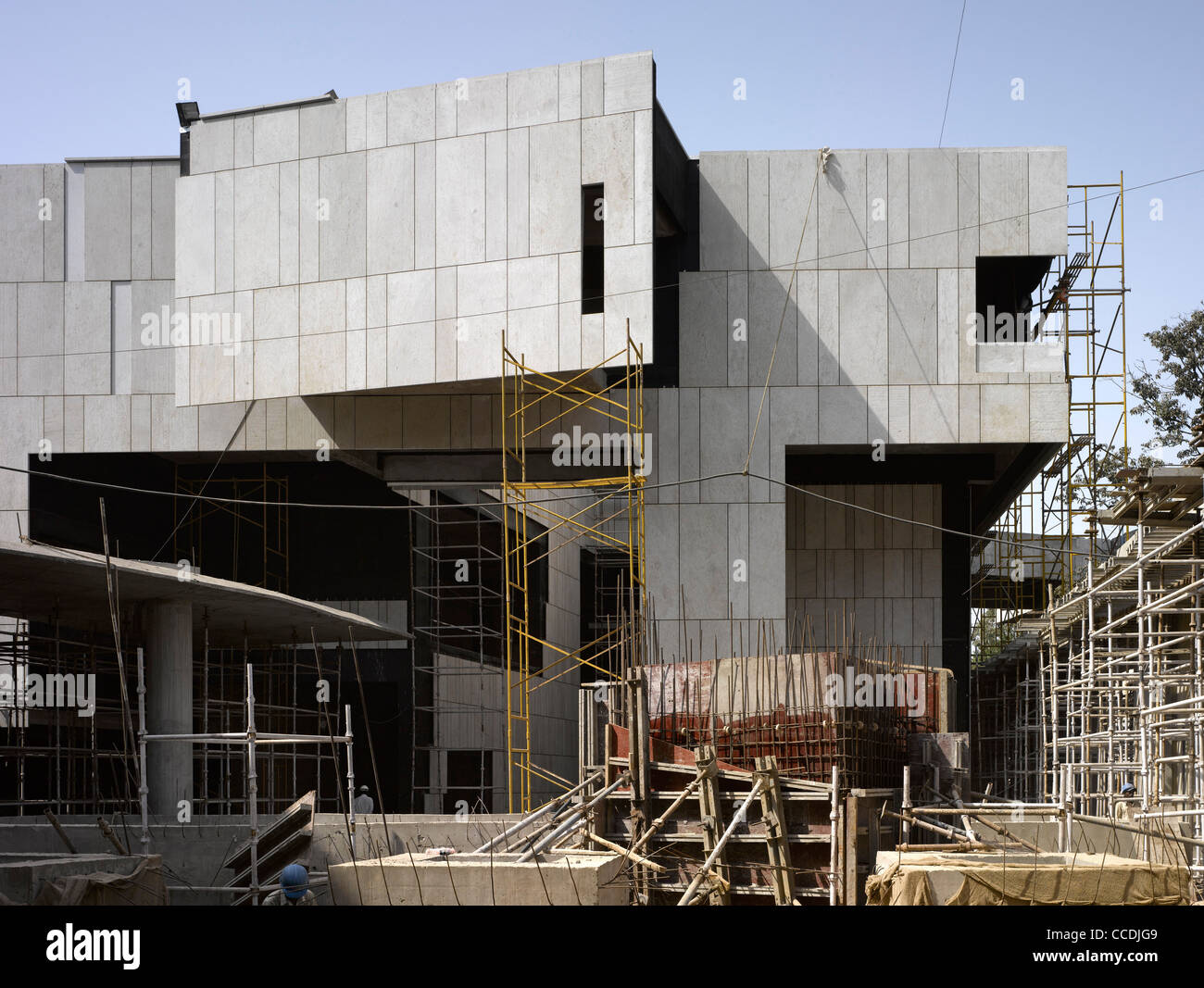 TATA CORPORATE COMPLEX IN CONSTRUCTION-OVERALL VIEW Stock Photo - Alamy