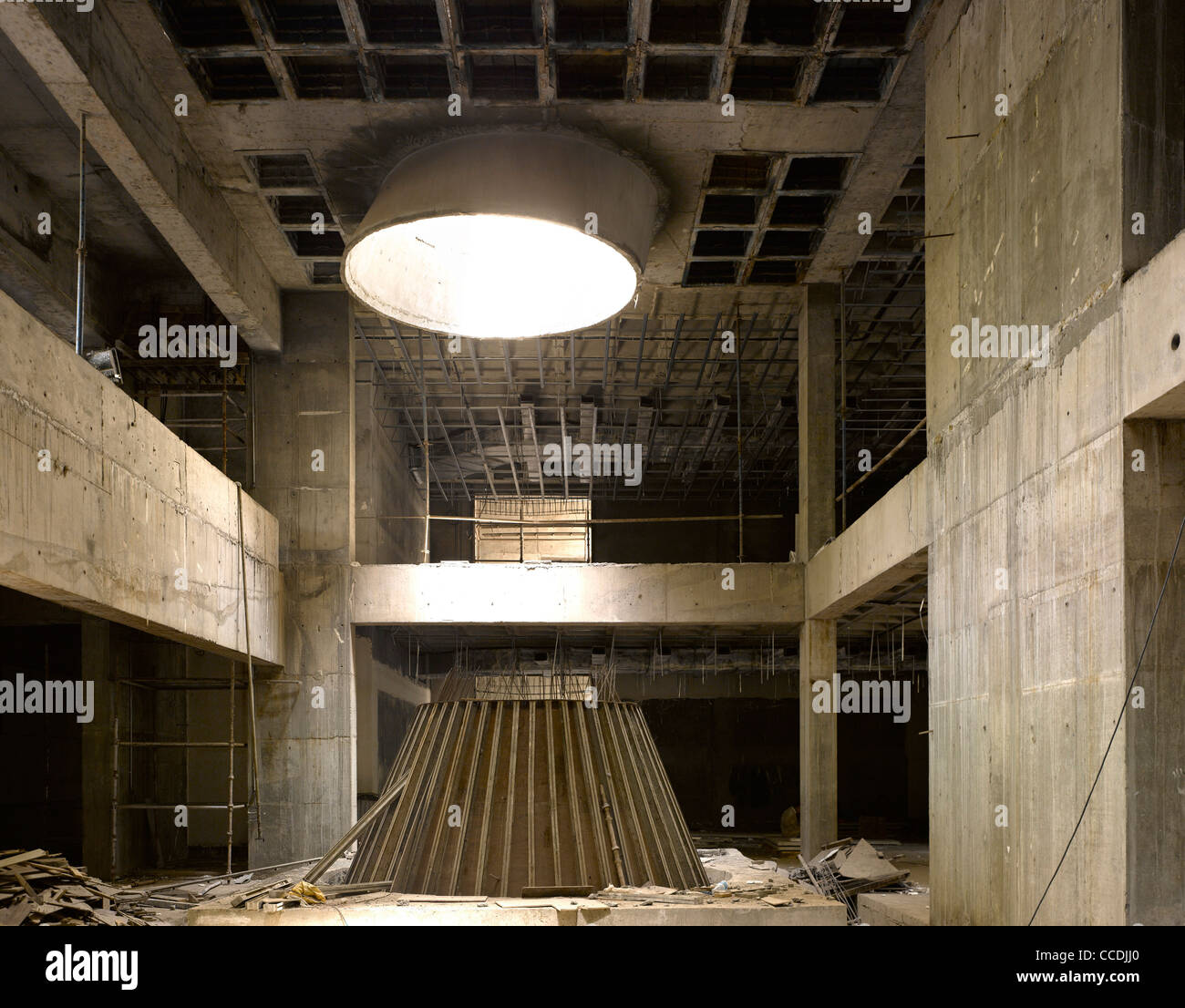 TATA CORPORATE COMPLEX IN CONSTRUCTION-OVERALL VIEW Stock Photo - Alamy