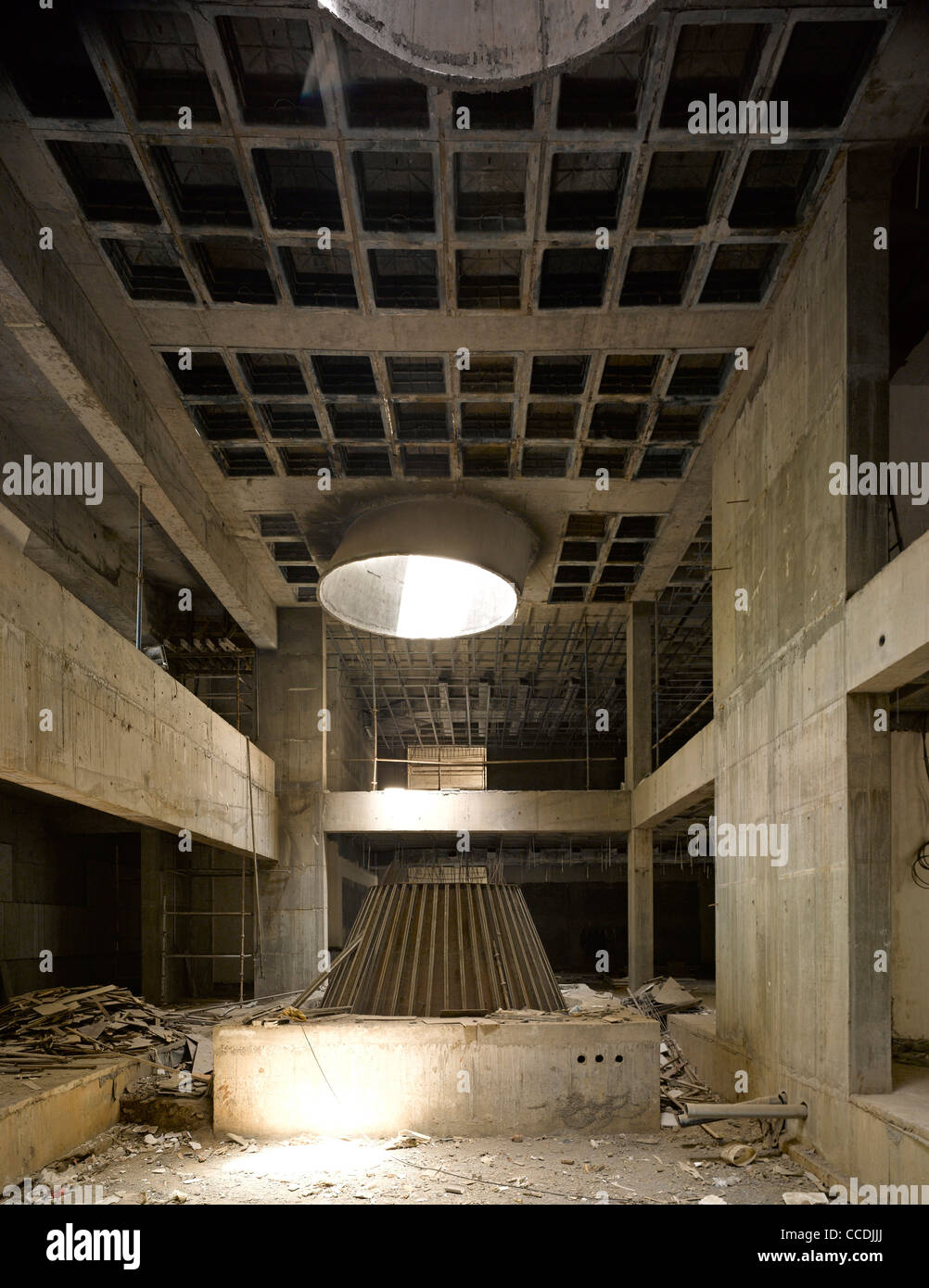 TATA CORPORATE COMPLEX IN CONSTRUCTION-OVERALL VIEW Stock Photo - Alamy