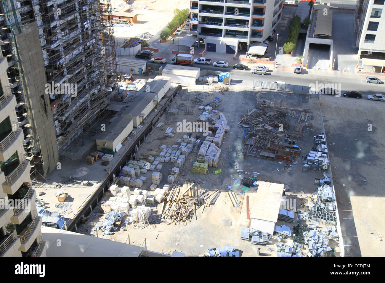 Development projects in Tecom, Dubai Stock Photo - Alamy