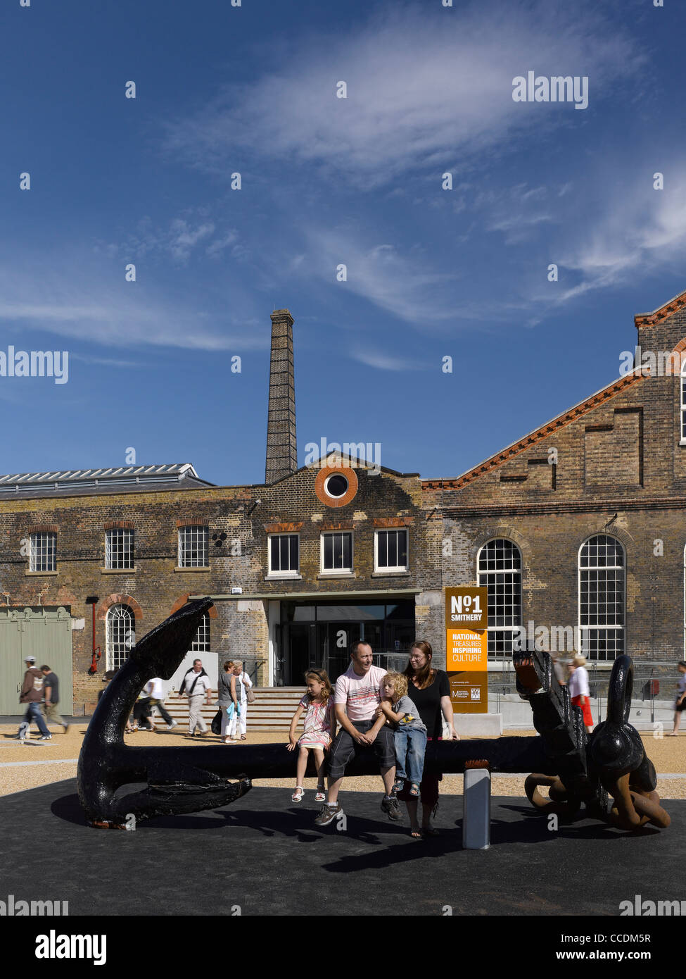 Chatham dockyard smithery building hi-res stock photography and images ...