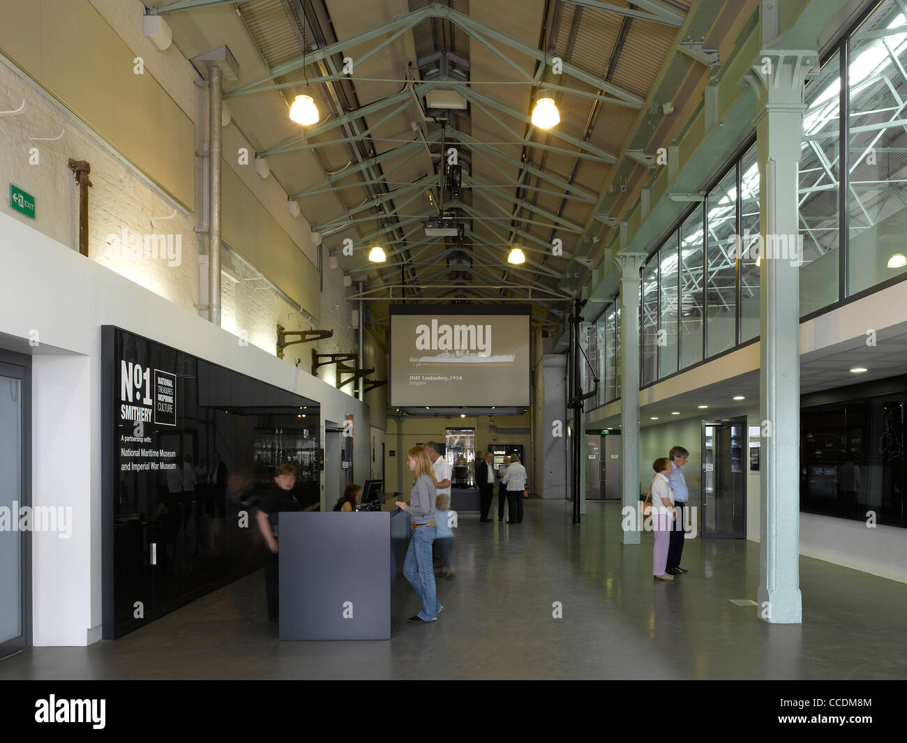 No.1 Smithery, Chatham Historic Dockyard, van Heyningen and Haward ...