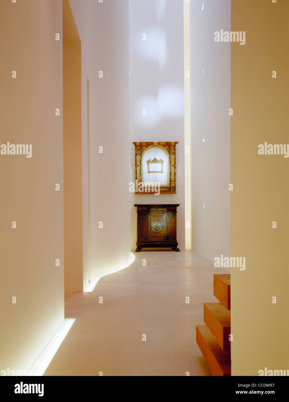 PRIVATE HOUSE ATRIUM AT GROUND FLOOR Stock Photo - Alamy