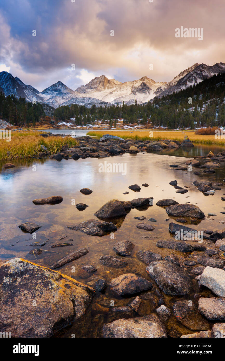 Amazing Landscape, Beautiful Mountain Sunset Stock Photo - Alamy
