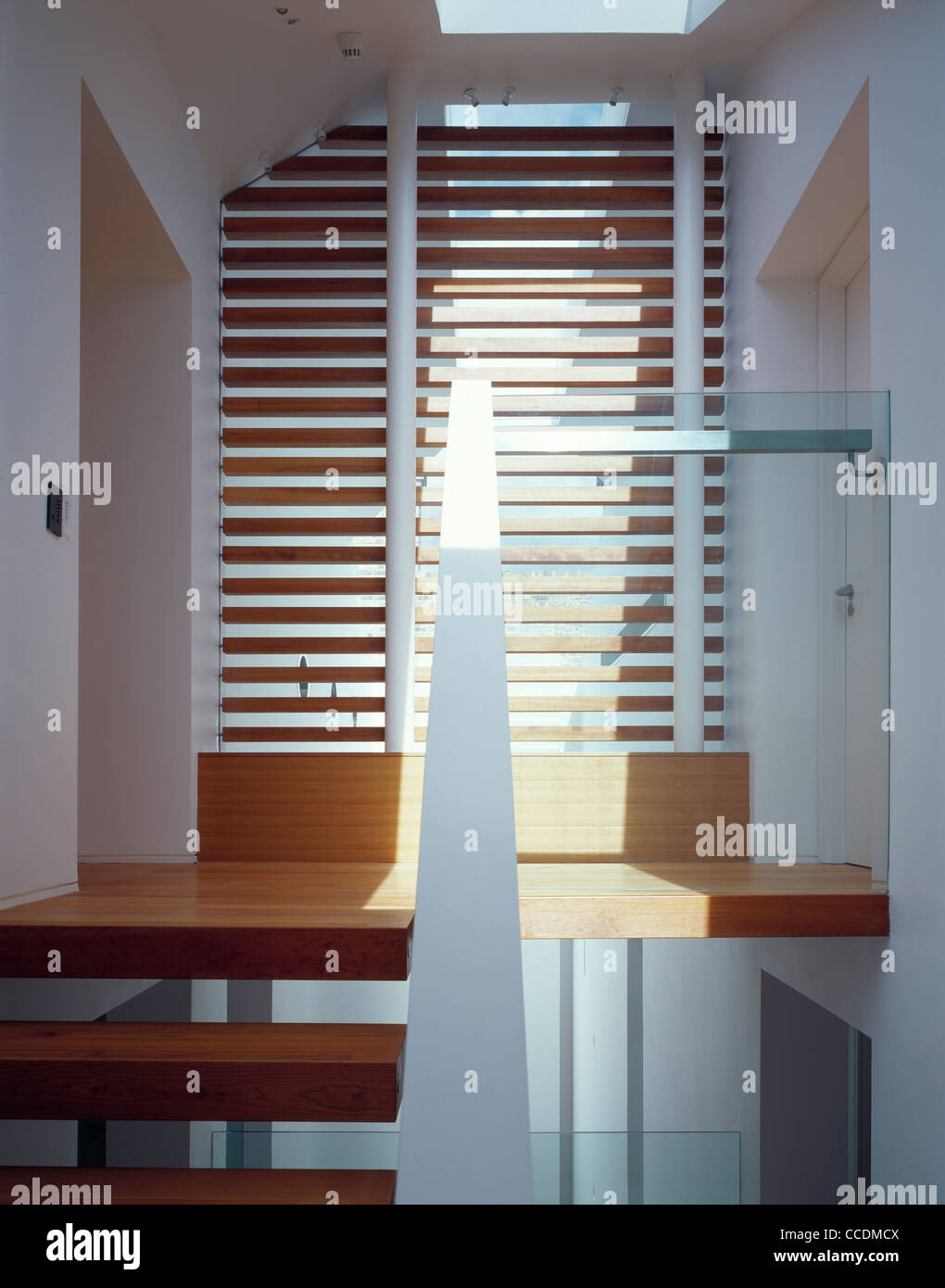 PRIVATE HOUSE FOURTH FLOOR LANDING Stock Photo - Alamy