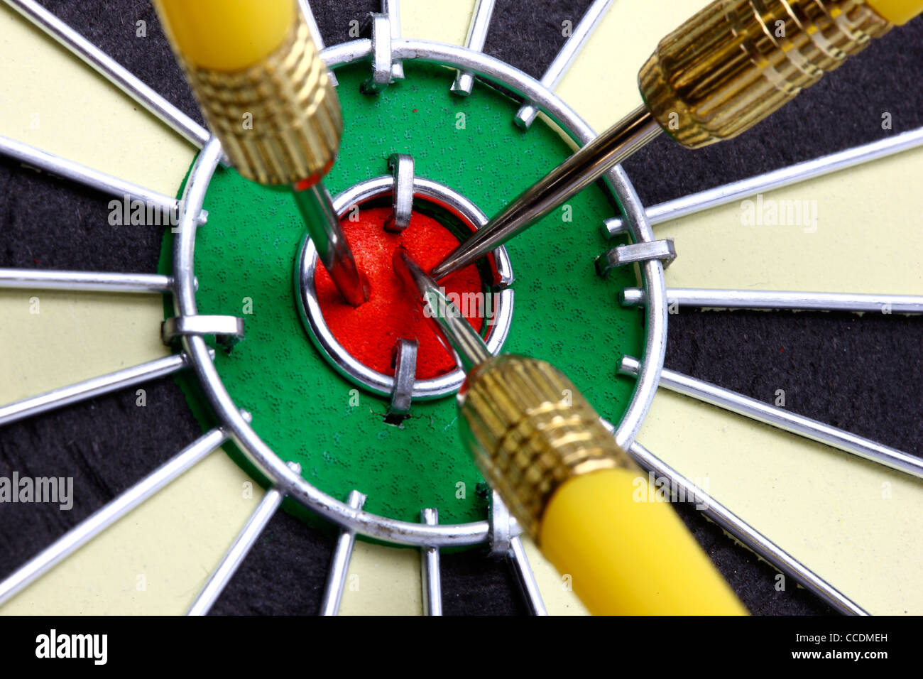 Dartboard, Dart game. Throwing darts Stock Photo - Alamy
