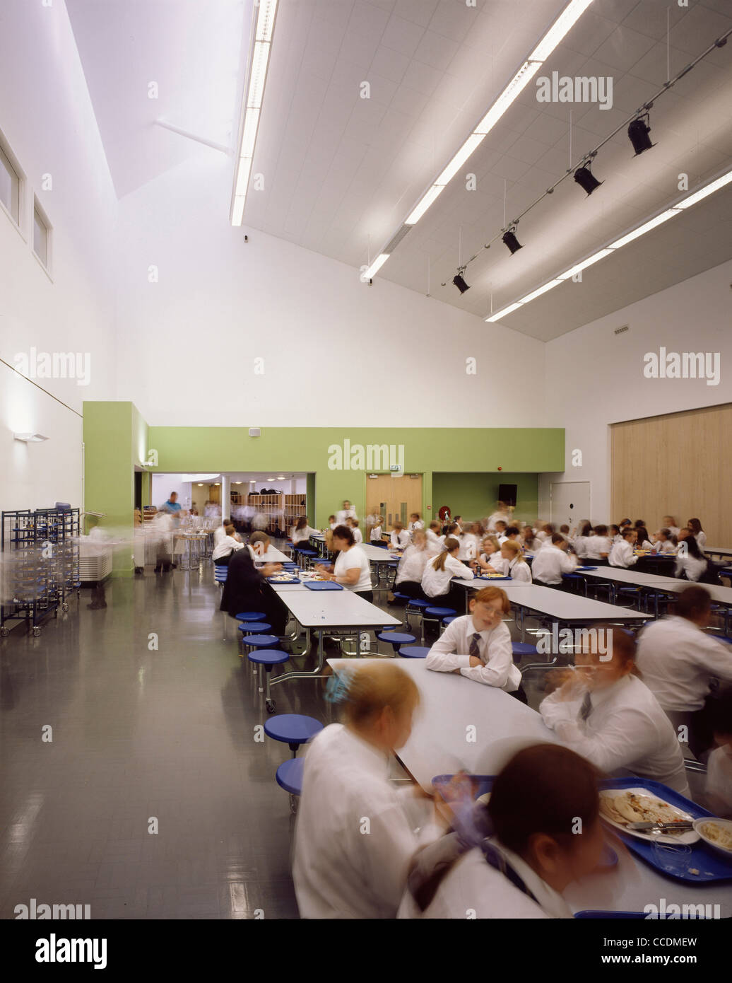 INGELBY BARWICK SCHOOL GRAND VIEW OF MAIN HALL Stock Photo - Alamy