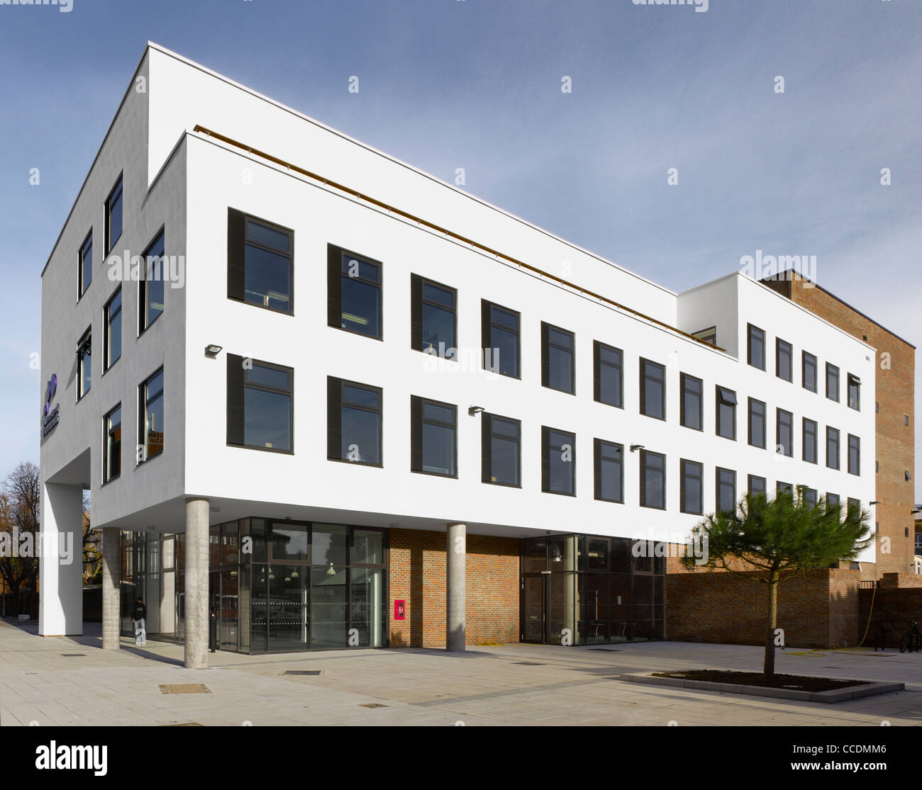 South Elevation, Dennis Sciama Building, University of Portsmouth, by ...