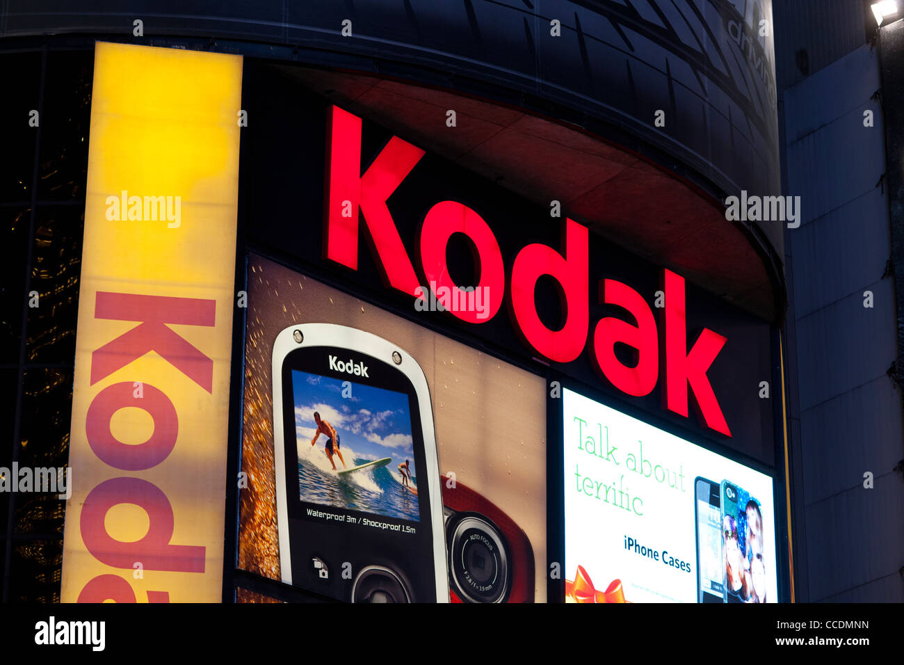 The Kodak billboard in Times Square in New York Stock Photo - Alamy