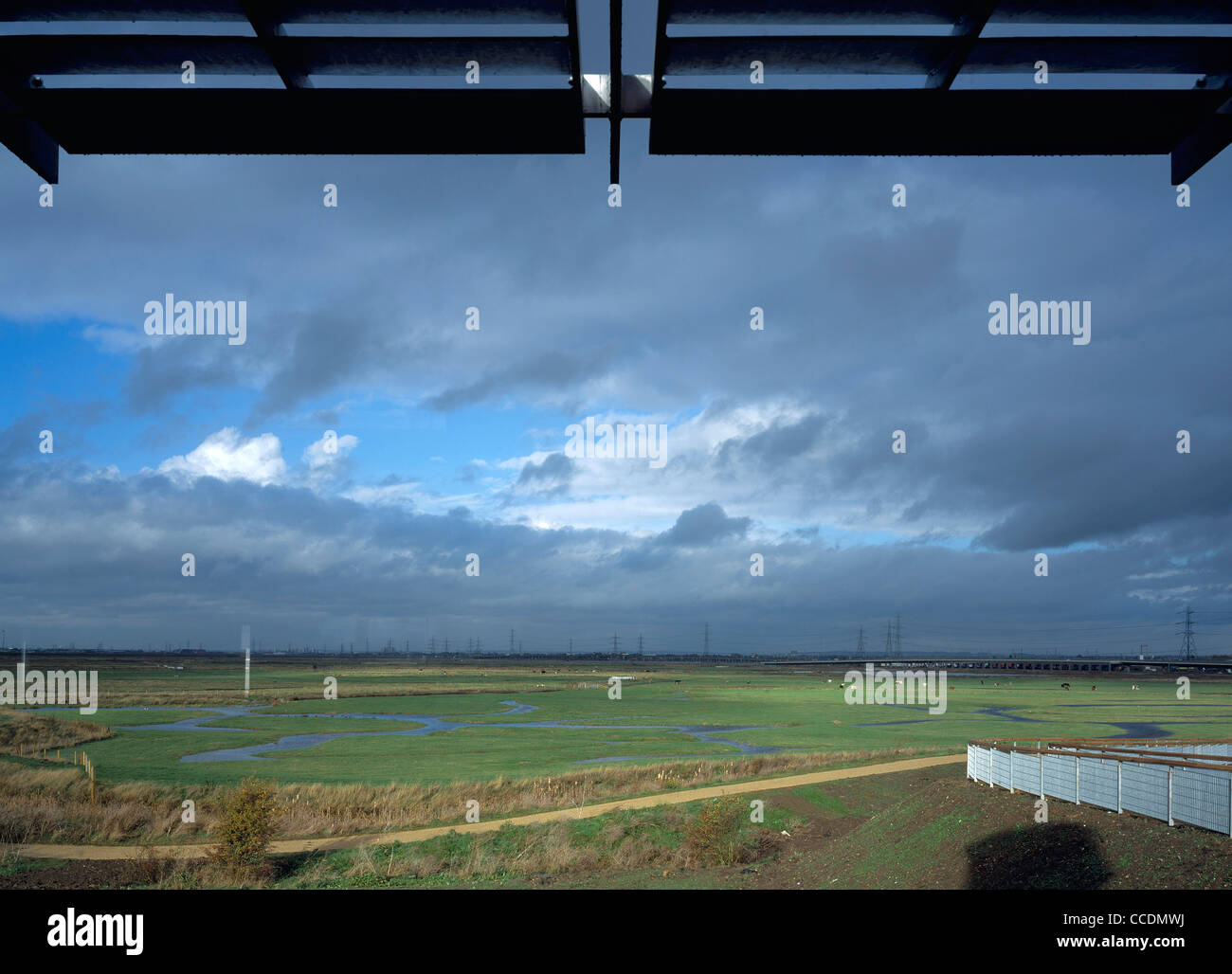 RSPB Visitor Centre Rainham, van Heyningen and Haward Architects, marsh ...