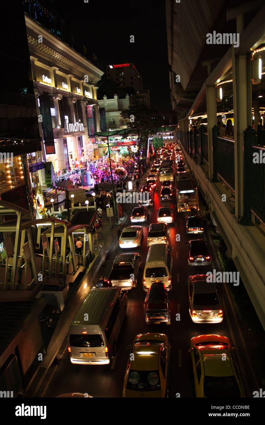 Bts railway on sukhumvit road hi-res stock photography and images - Alamy