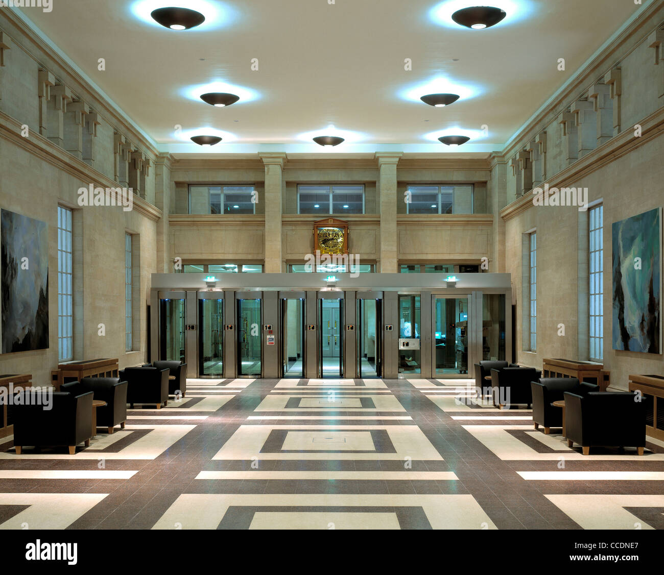 MINISTRY OF DEFENCE - MOD PILLARD HALL OVERVIEW Stock Photo - Alamy