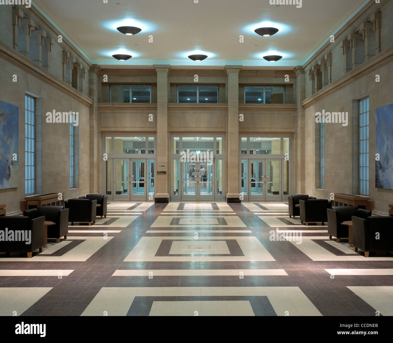 MINISTRY OF DEFENCE - MOD PILLARD HALL OVERVIEW Stock Photo - Alamy
