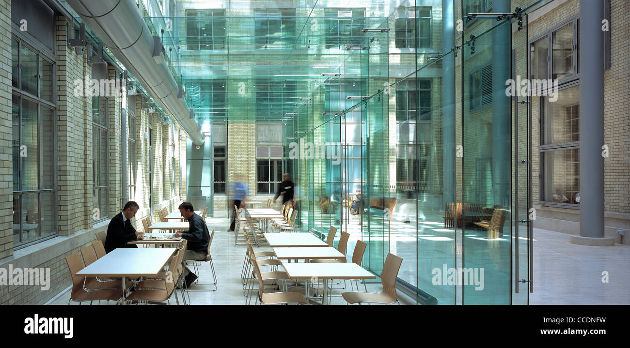 MINISTRY OF DEFENCE - MOD INTERIOR PANORAMA TOWARDS PILLARD HALL Stock ...