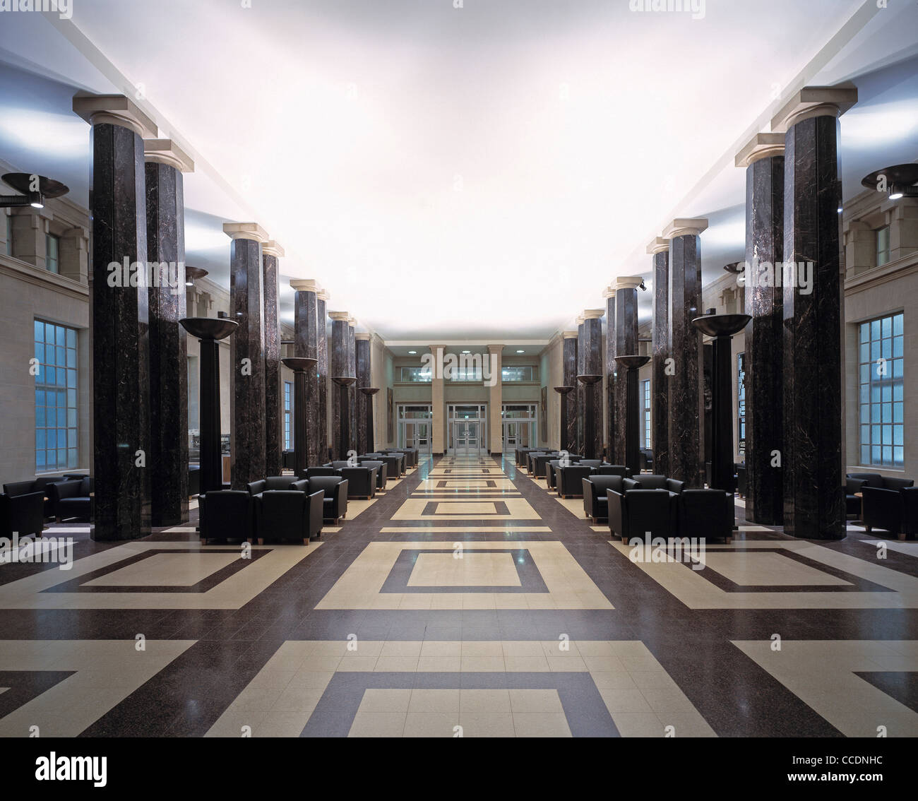 MINISTRY OF DEFENCE - MOD PILLARD HALL OVERVIEW Stock Photo - Alamy