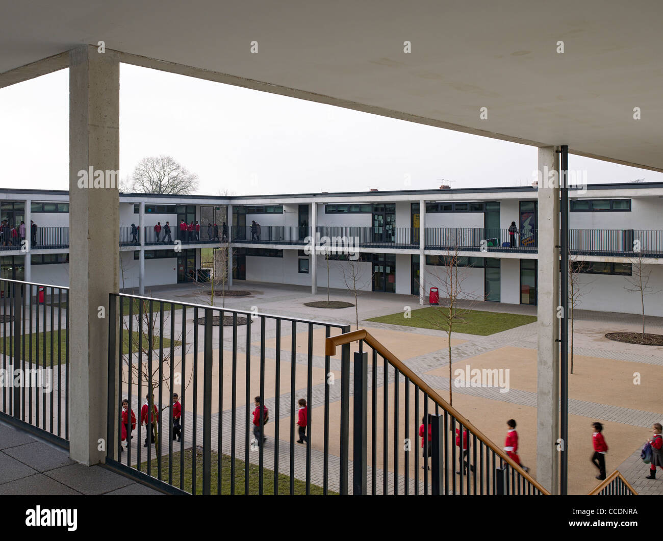 WEMBLEY PRIMARY SCHOOL WALTERS AND COHEN 2009 ATRIUM SCHOOLYARD Stock ...