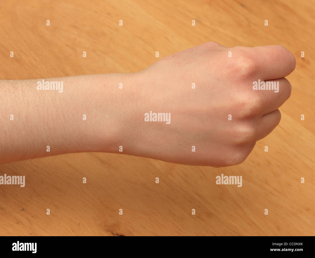 Wrist And Hand Palm Side Down Stock Photo - Alamy