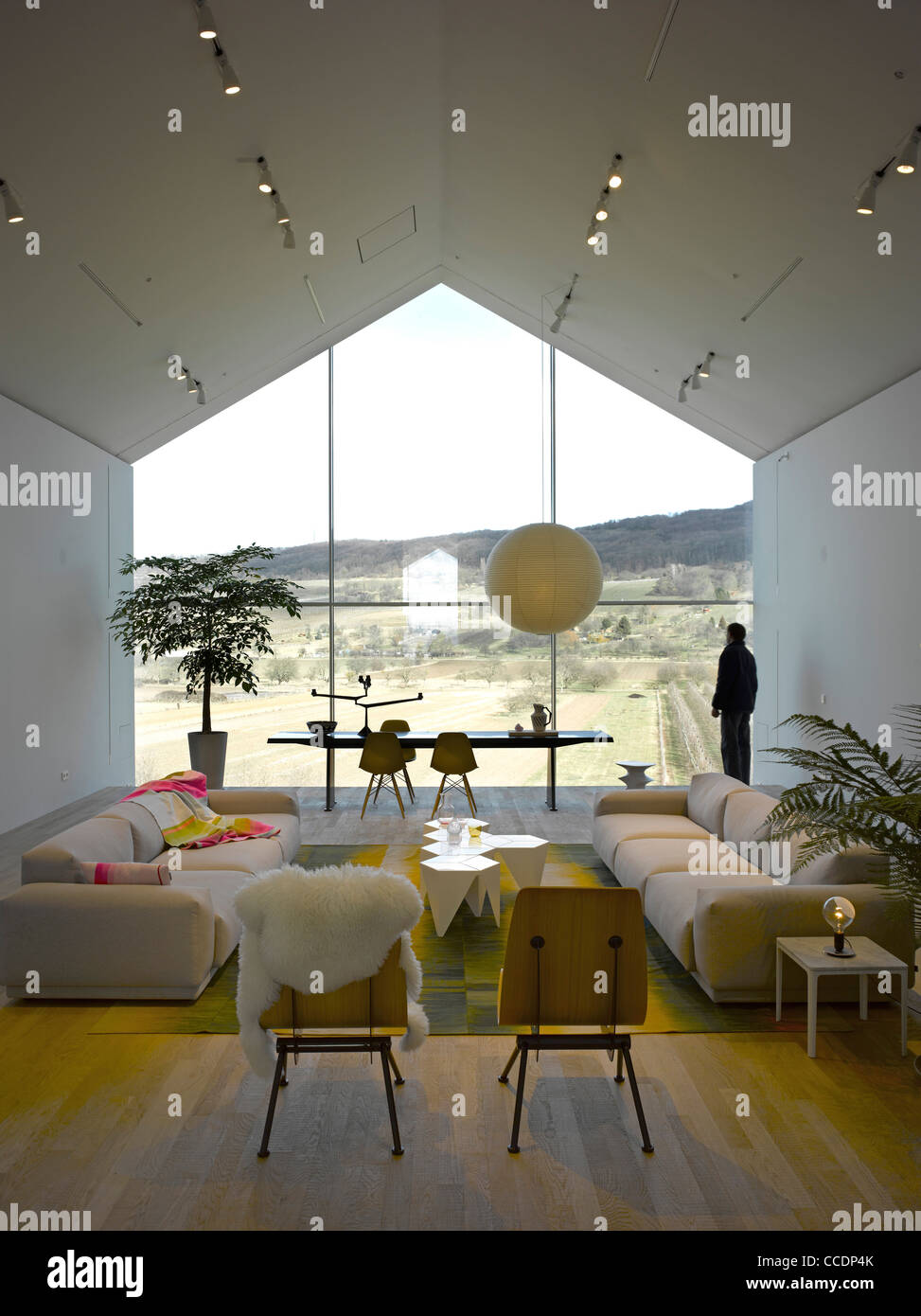 vitra haus interior view-'loft' area Stock Photo - Alamy