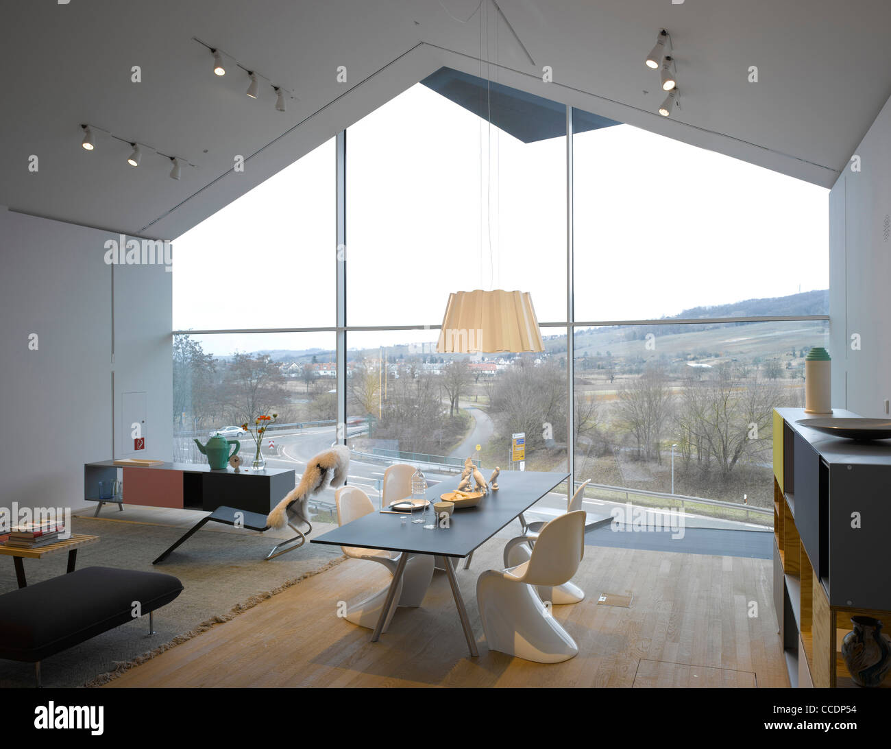 vitra haus interior view Stock Photo - Alamy